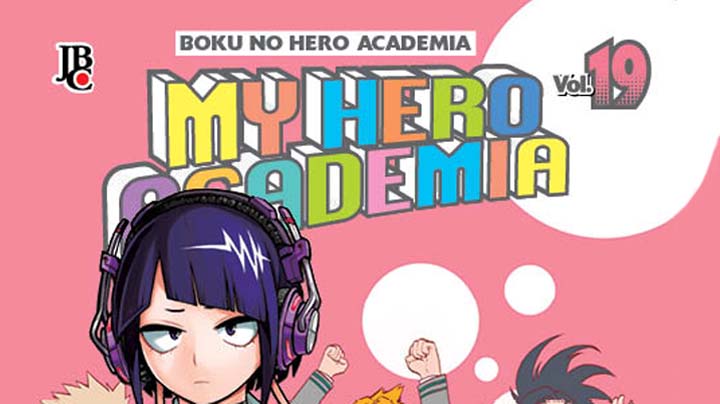 My Hero Academia #19 - Capa nacional - Editora JBC