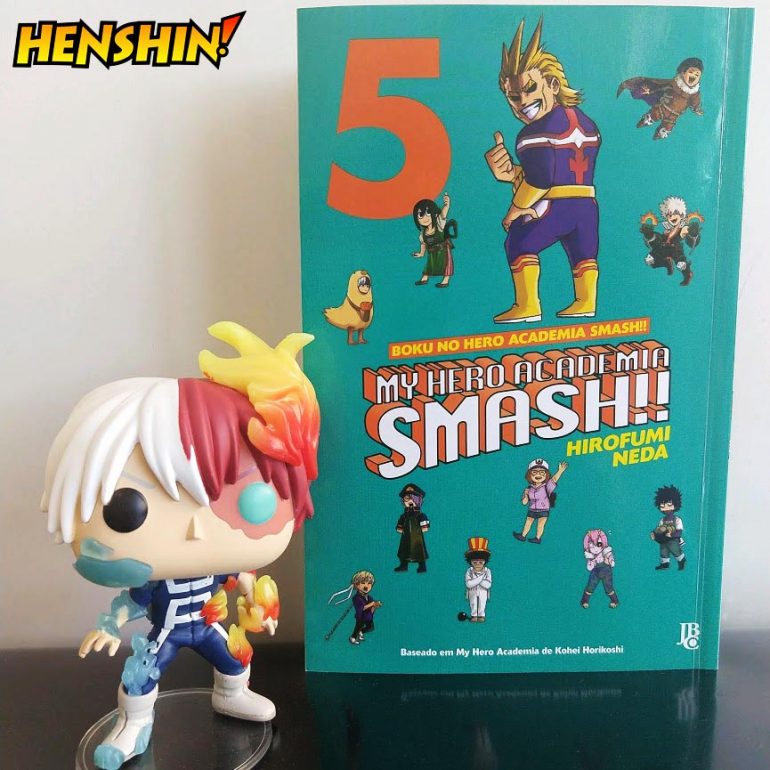 My Hero Academia SMASH! #5 na redação! - Editora JBC