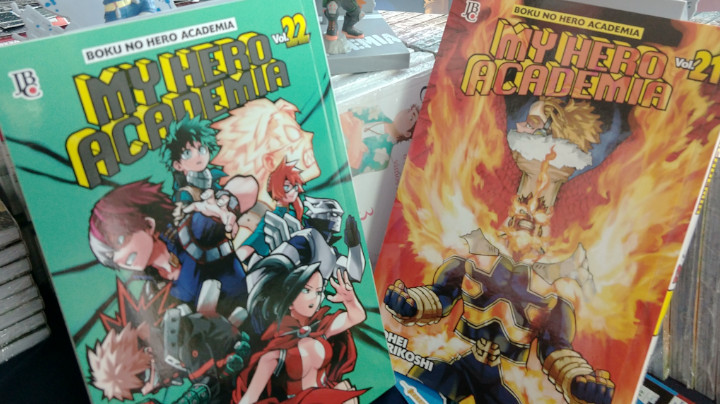My Hero Academia #21 e #22 - Na Redação - Editora JBC