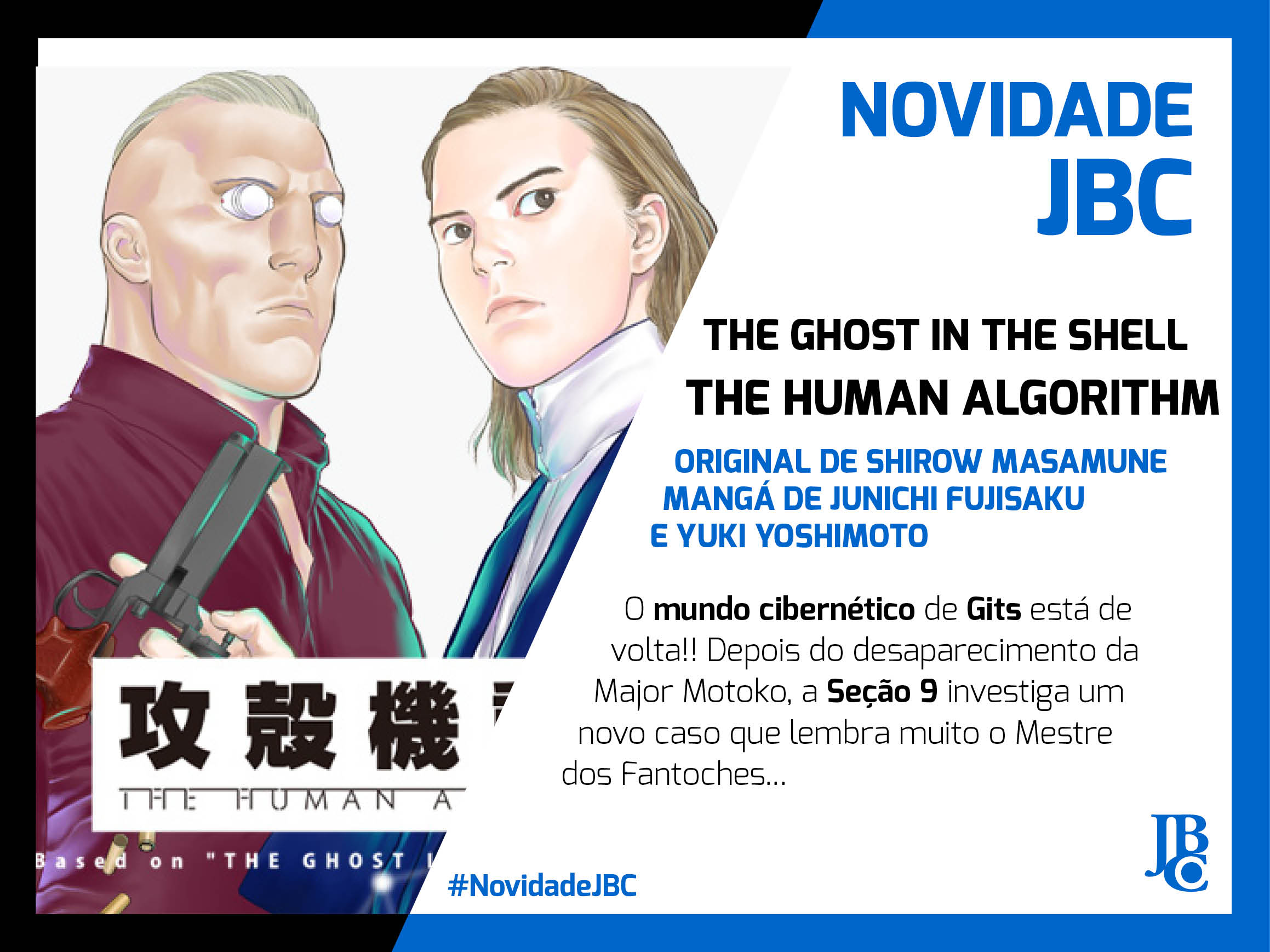 Editora Jbc Anuncia O Lançamento De Mais Um Mangá Simulpub The Ghost In