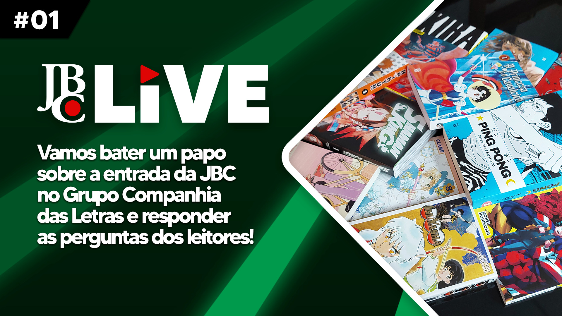 JBC Live #01 - Editora JBC