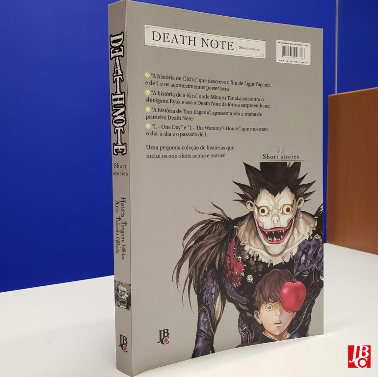 Lançamento: Death Note: Short Stories - Editora JBC