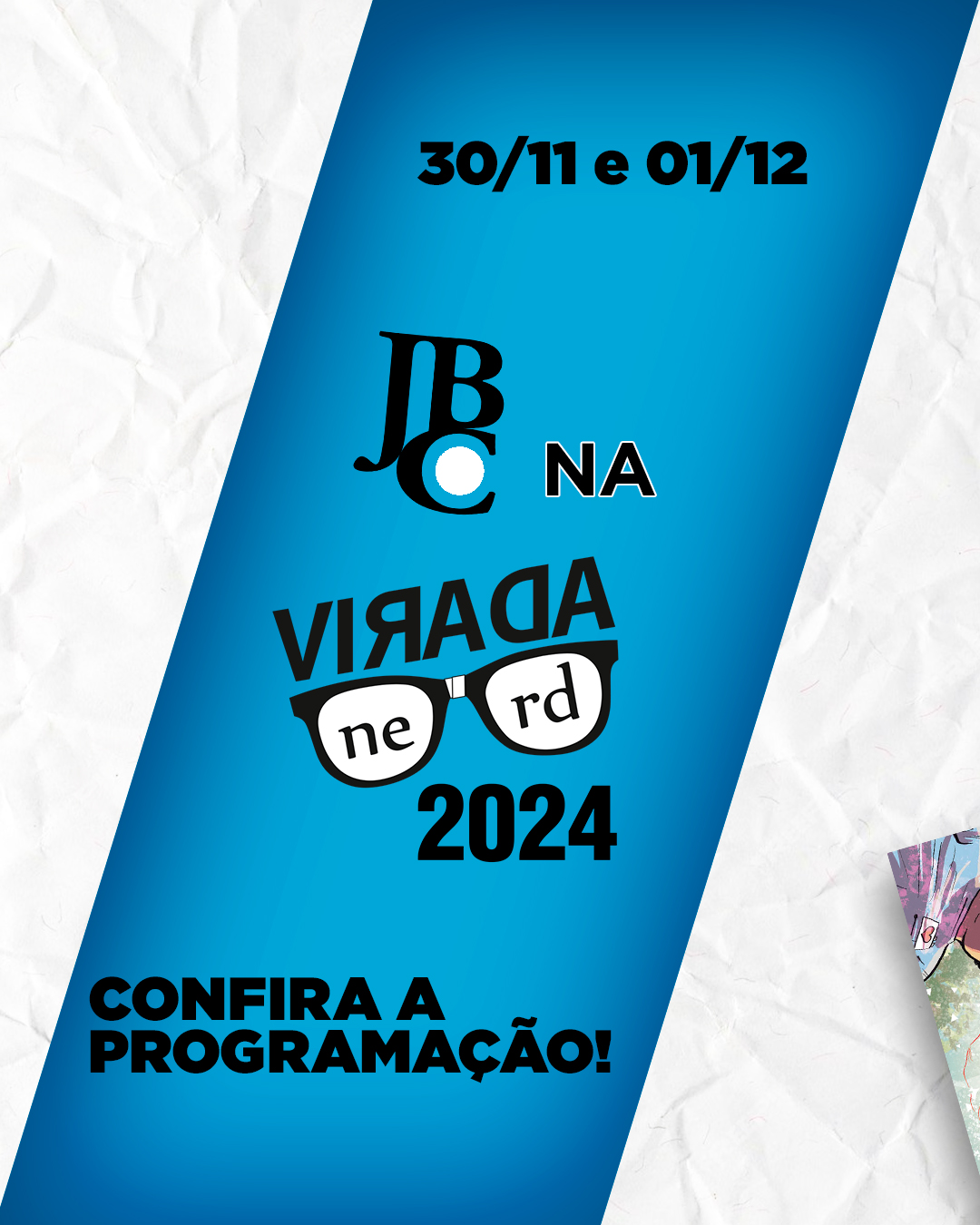 JBC na Virada Nerd 2024 - Editora JBC