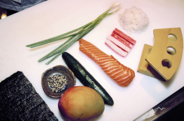 Aprenda a receita de temaki califórnia - Made in Japan